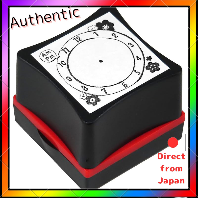 Taiyo Toma Fine Color Stamper, Planner Record Stamp 4. Flower Clock ...