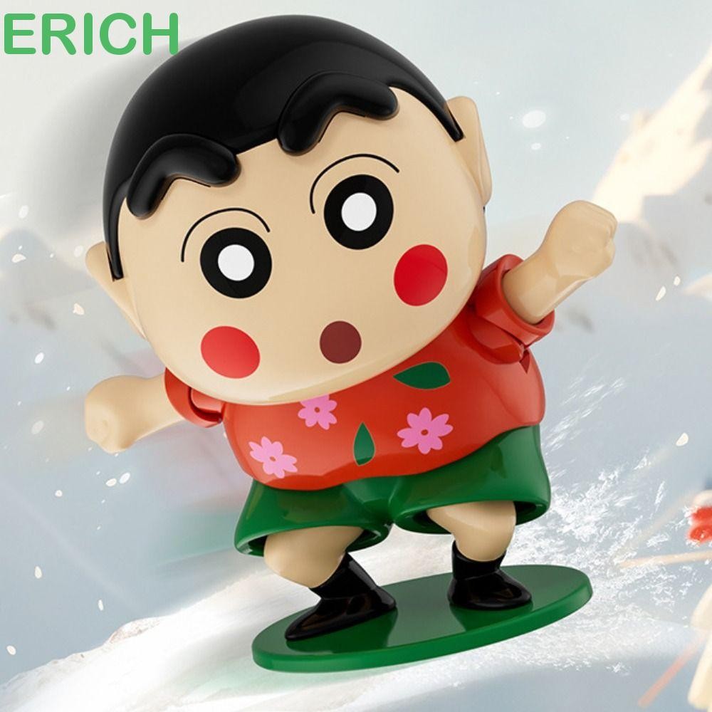 ERICH1 Pull line Riding Bike Toys, Q-style PVC Crayon Shin-Chan ...