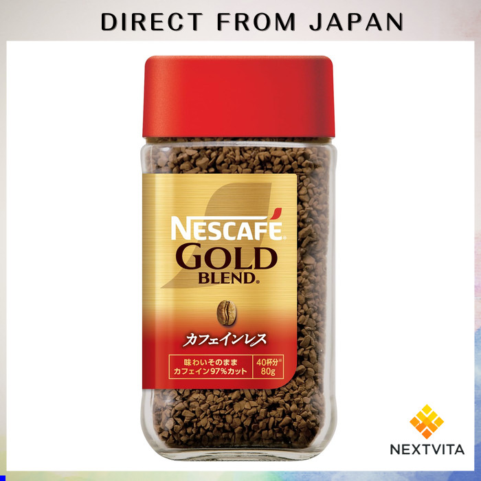 Nescafe Gold Blend Decaffeinated 80g (40 cups),Bottle,Black Coffee ...