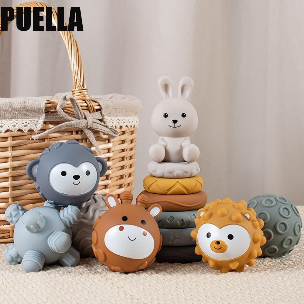 PUELLA Sensory Textured Squeeze Ball, Sensory Exploration Small Toddler ...