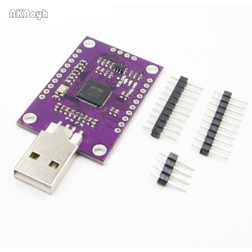 Mcu FT232H High-Speed Multi-Function USB to UART/FIFO SPI/I2C Module | Shopee Singapore
