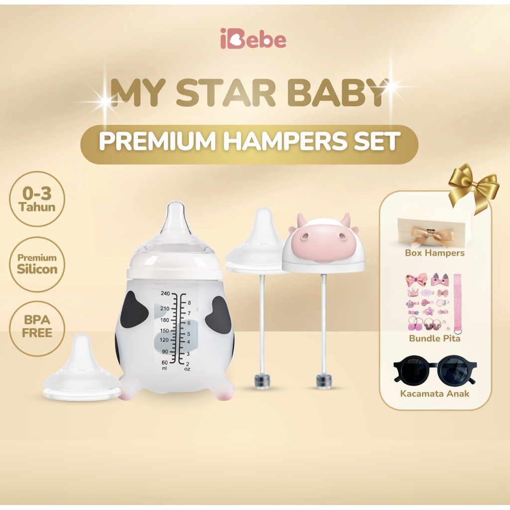 Ibebe {RAMADAN HAMPER} LUXE MooMomo ultra DBF 2.0 ultra soft 4in1 ...