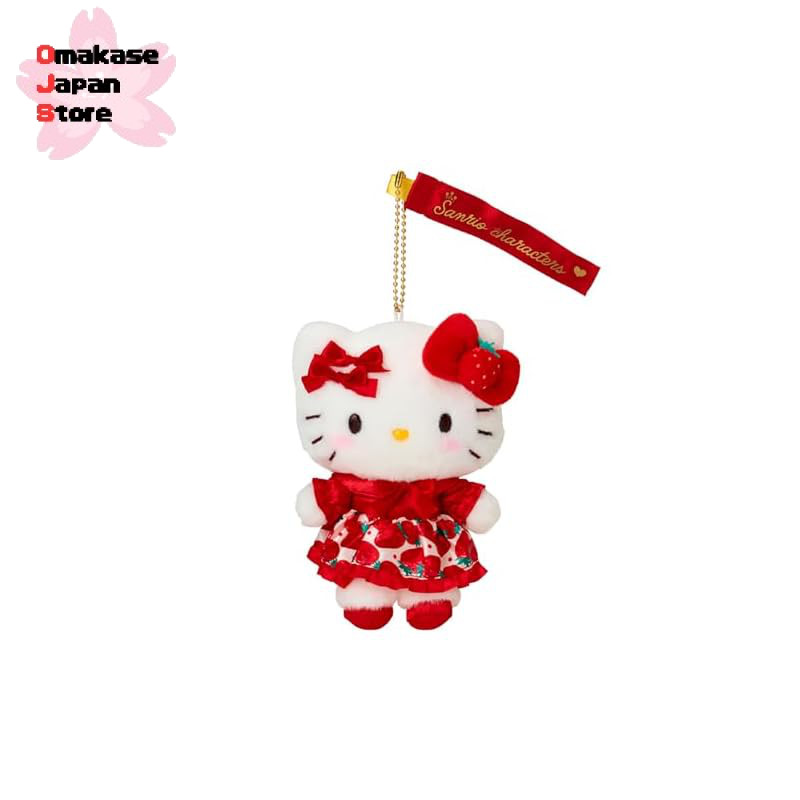 [Sanrio] Mascot Holder (50th Anniversary of Strawberry Newspaper) Hello ...