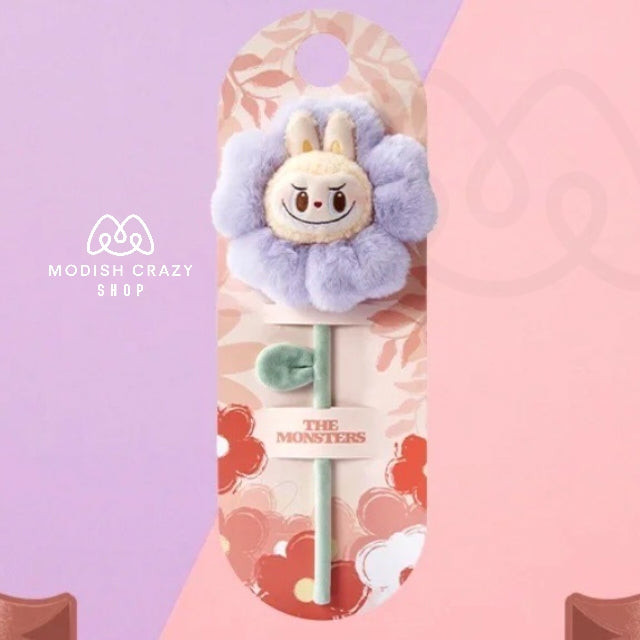 POP LAND Flower Fairy Series-LABUBU Plush Bouquet (Purple) | Shopee ...
