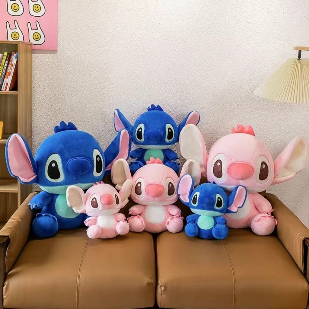 Interstellar Blue Rabbit Hair Baby Stitch Doll Cute Stitch Plush Toy ...