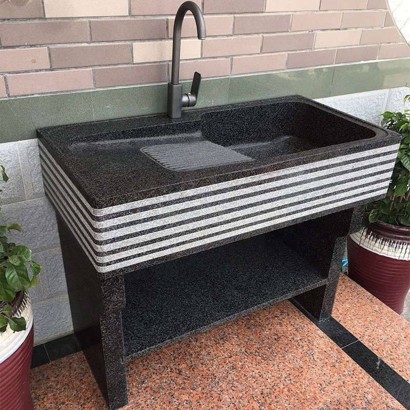 Get 8% Coupon/Marble Integrated Molding Laundry Tub with Washboard ...