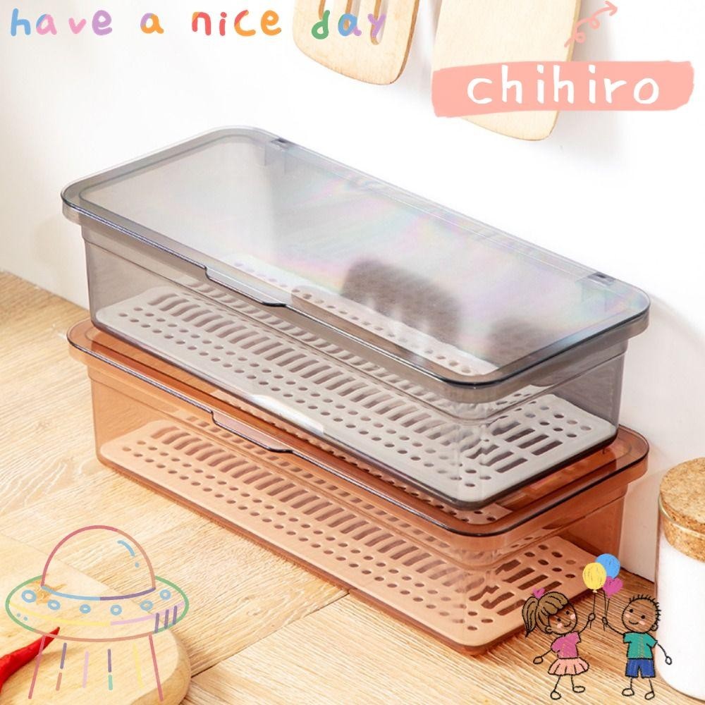 CHIHIRO Makeup Storage Box, With Lid Rectangular Chopstick Cage, Simple ...