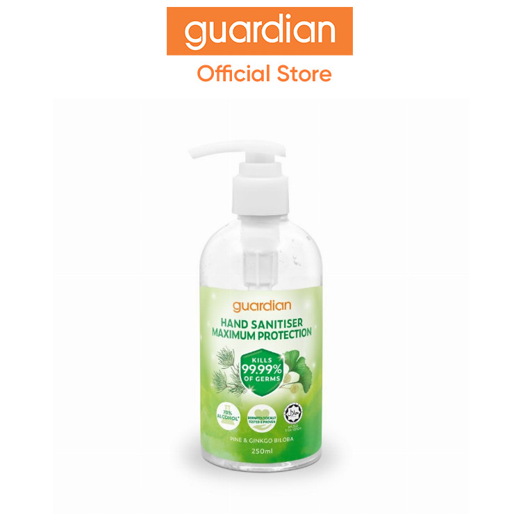 Guardian Hand Sanitiser Maximum Protection 250ml | Shopee Singapore