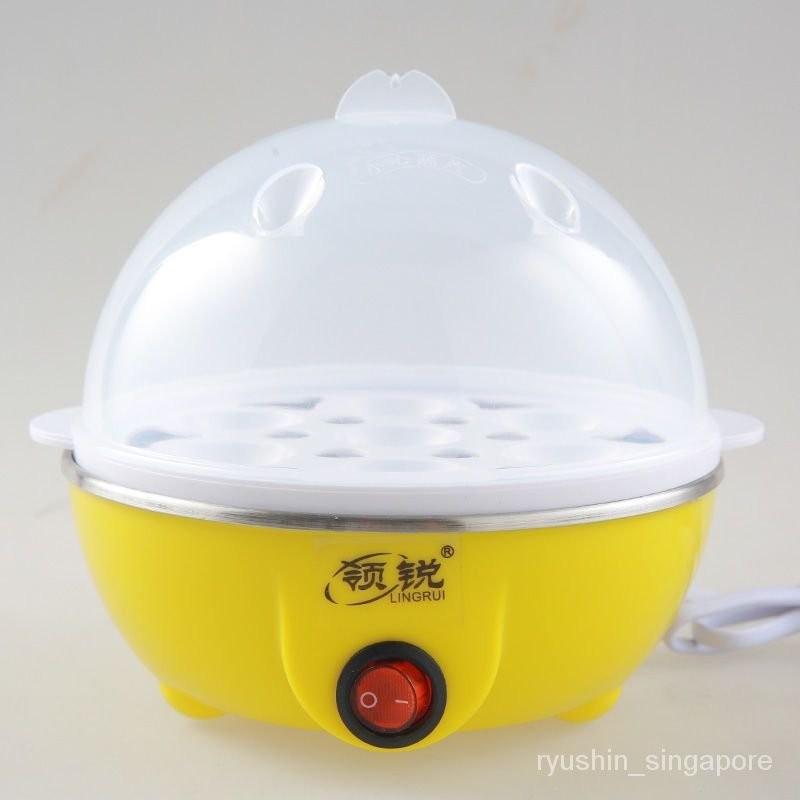 Egg Boiler Egg Steamer Small Power Automatic Power off Dormitory Mini ...