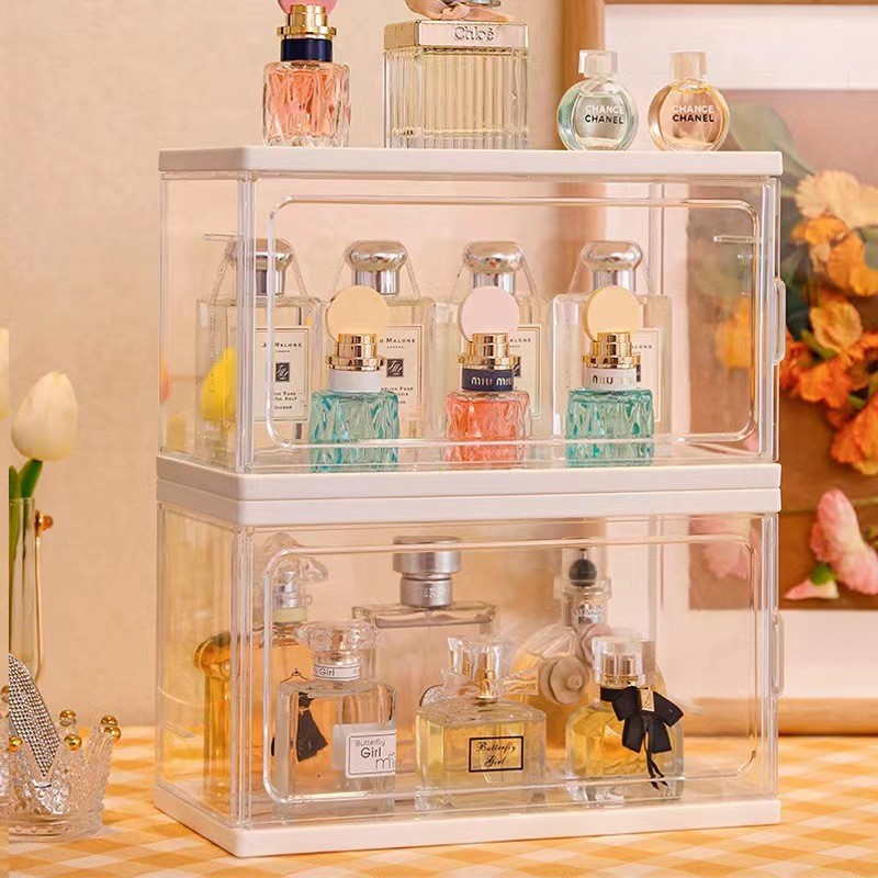 Capacity Display Box Acrylic Display Shelf Table Shelf Perfume ...