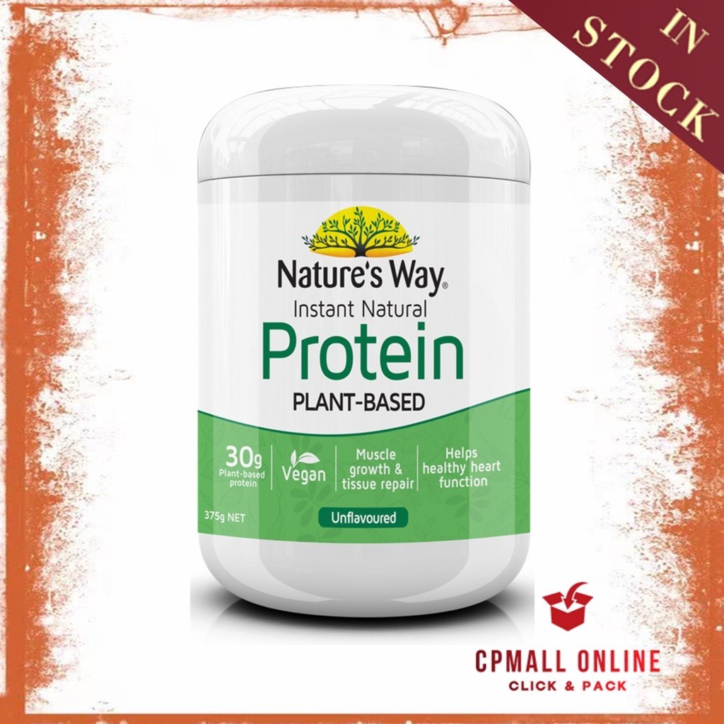 [Expiry Date: 07/2027] Nature's Way 有机蛋白粉原味 Instant Natural Protein ...