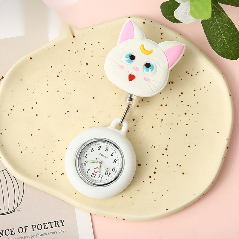 Doctor Retractable Digital Student Chest Watch Exam Stretch6.29Cute ...