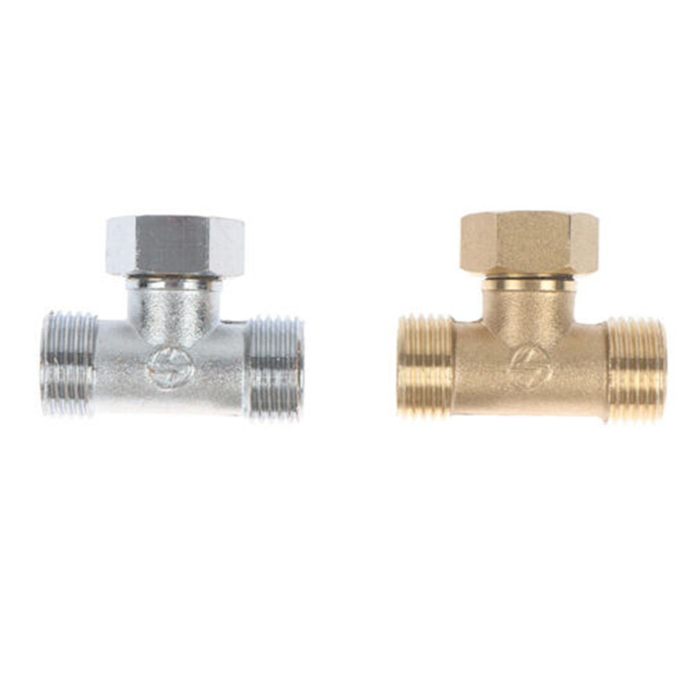 ⭐ New Arrival⭐ Toilet Diverter Valve Copper G1/2 T-Valve Water Pipe ...