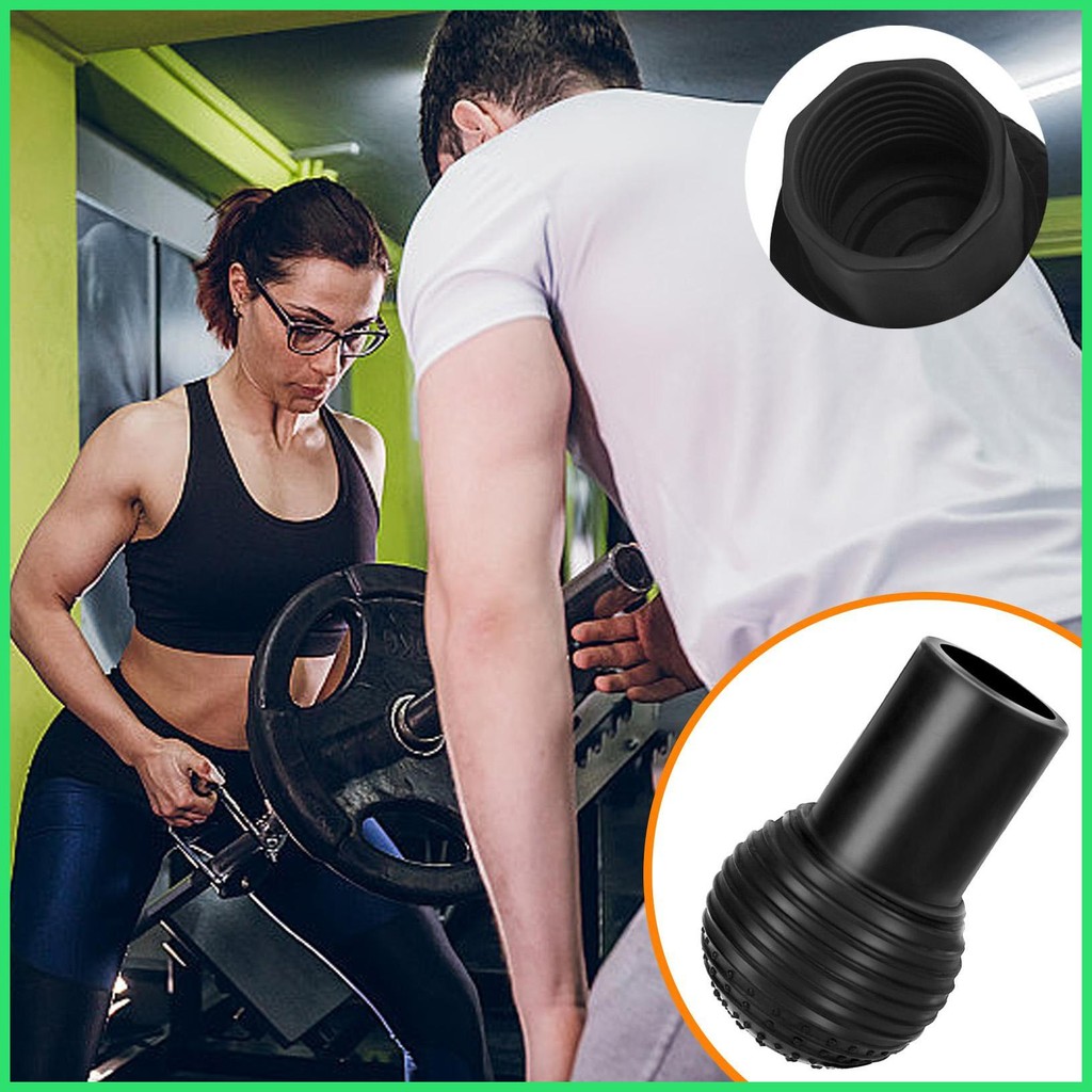 Barbell Attachment Ball Rubber Barbell Holder Base Squat T-Bars Row ...
