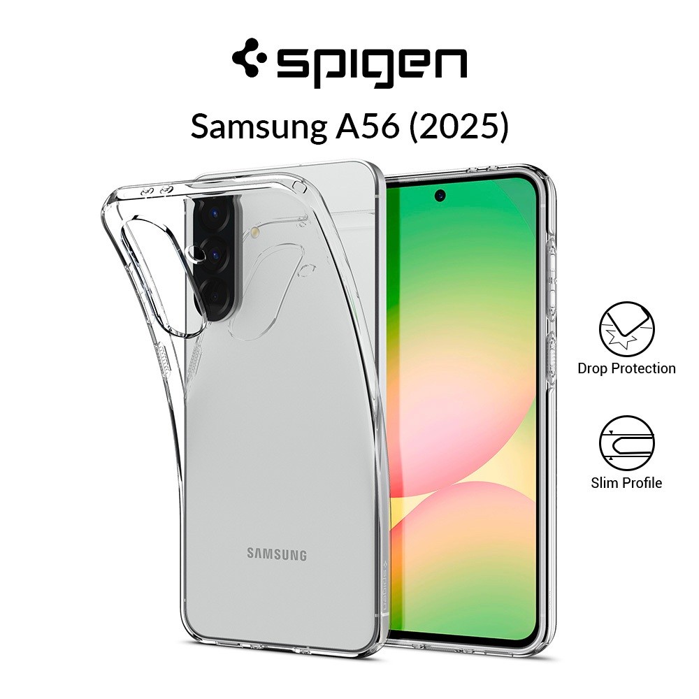 Spigen Samsung A56 5G Case Liquid Crystal Galaxy A56 Casing Clear Cover ...