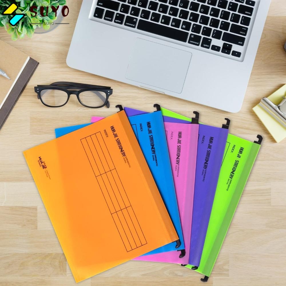 SUYO A4 Quick Labor Folder, PVC Suspended Type A4 Suspension Files ...