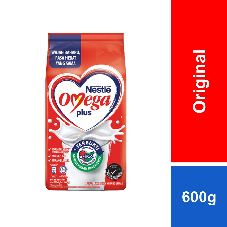 Nestle Omega Plus Milk Powder (600g) | Shopee Singapore