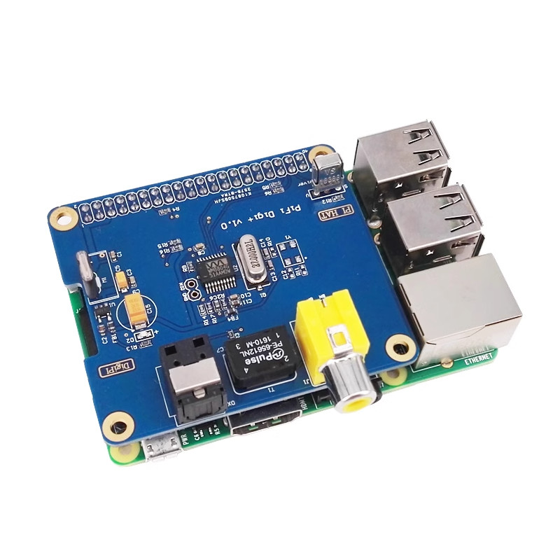 Compatible with Raspberry Pi 3/2 substitute HIFI DiGi board + digital ...