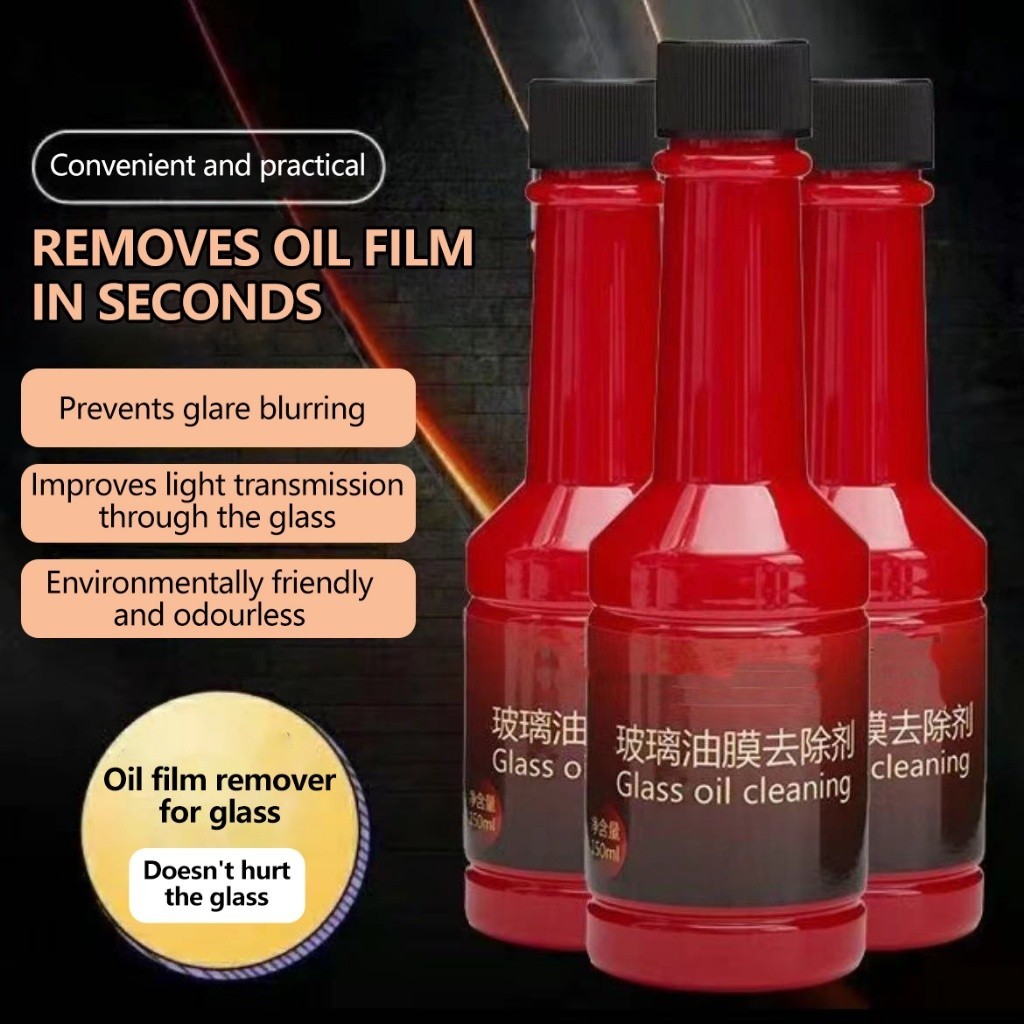 Glass oil film remover cleaning paste to remove oil film remove watermark 车 glass oil film ...