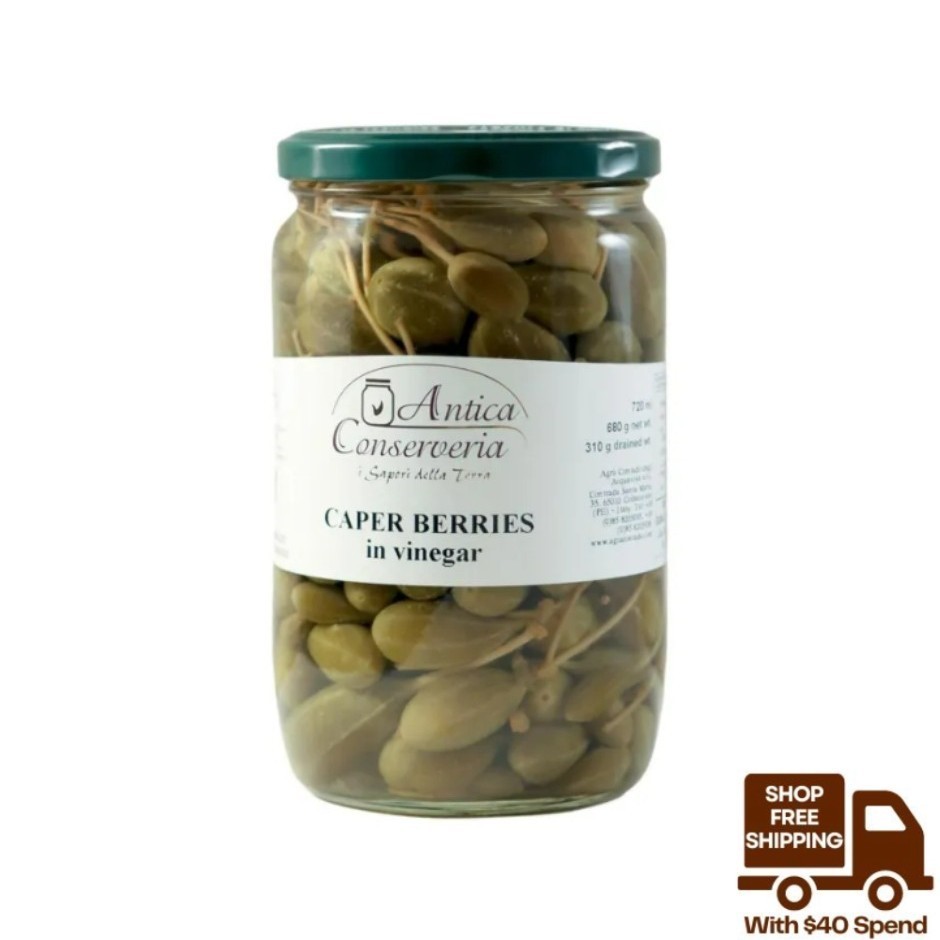 Antica Conserveria Caper Berries Capers With Stem In Vinegar 680g ...