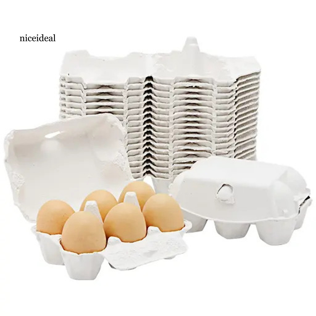 [Nice] Recyclable Egg Cartons Paper Egg Cartons 10 Pack Reusable Egg ...