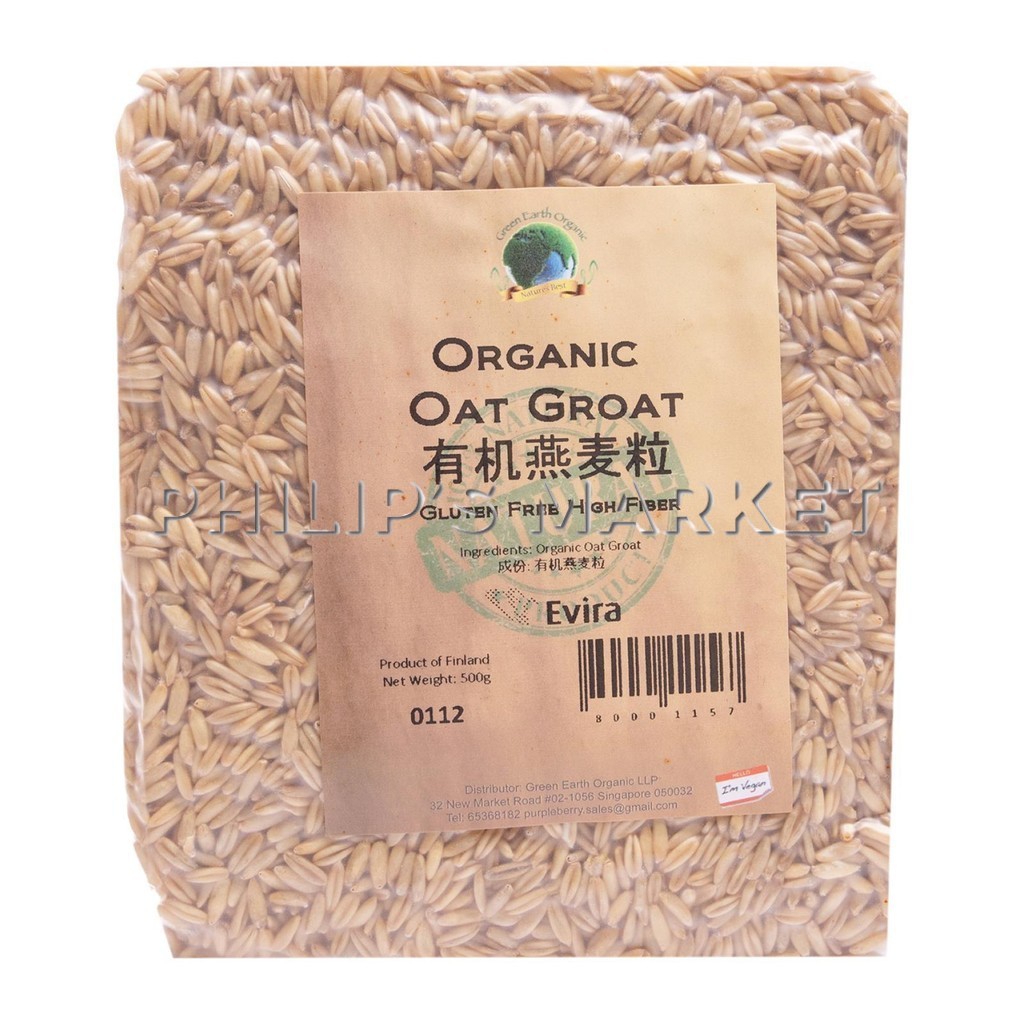 Green Earth Organic Oat Groat 500g | Shopee Singapore
