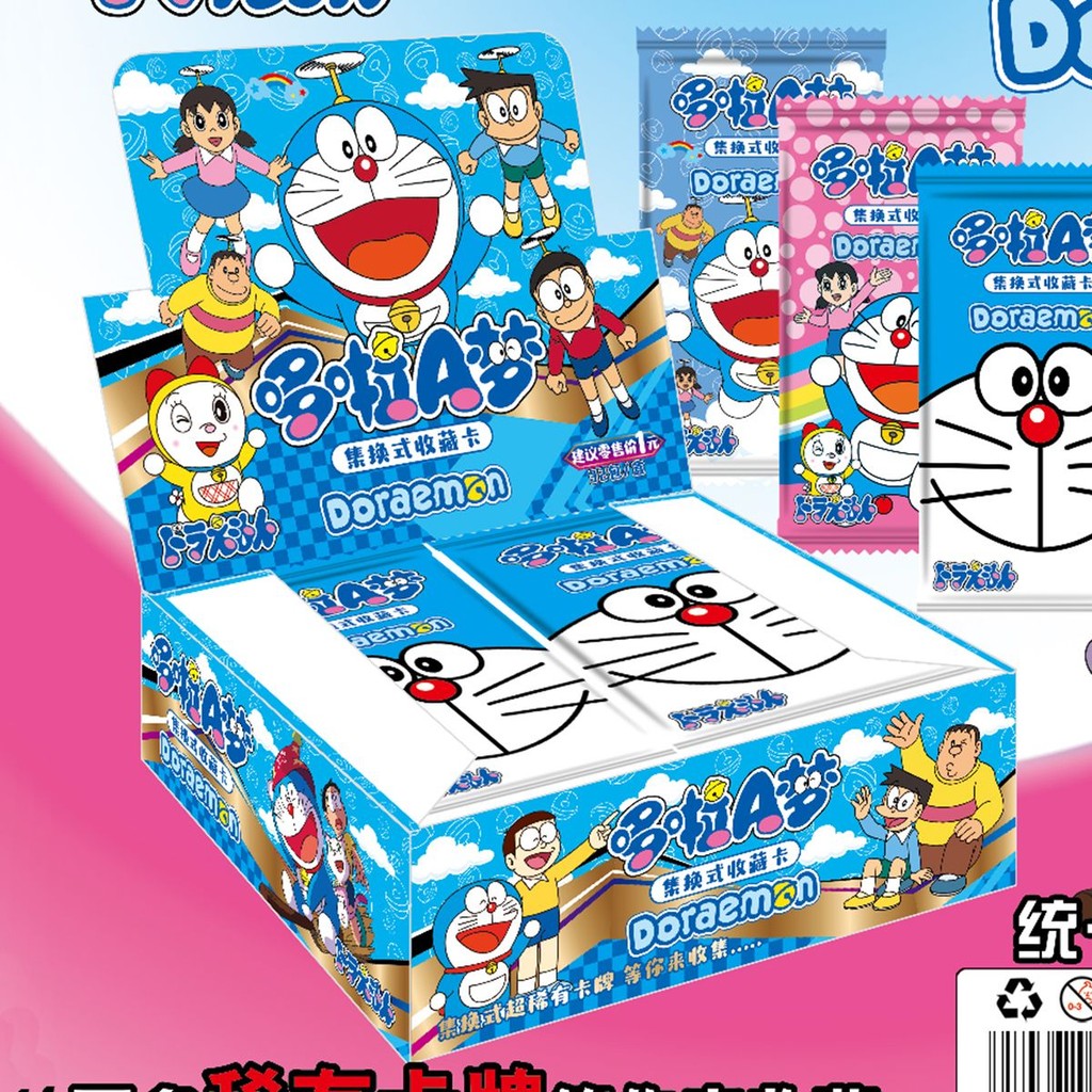 Influencer Doraemon Card Holder CP Tinkerbell Doraemon Rare Flash Card ...