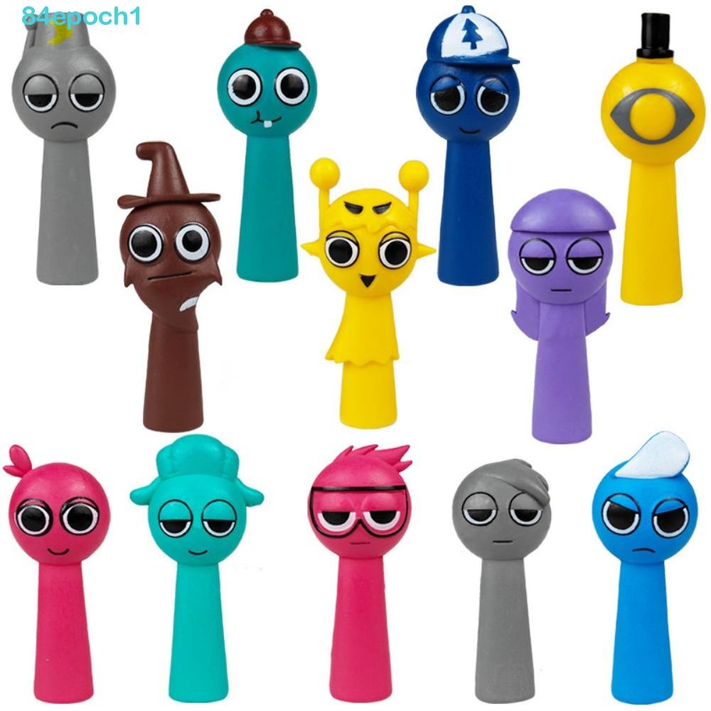[READY STOCK] Sprunki Action Figure Toy, Music Game Simulation ...
