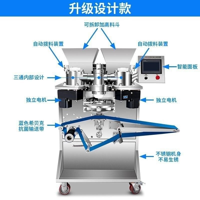 Commercial Stuffing Machine Fully Automatic Stuffing Machine Mooncake ...