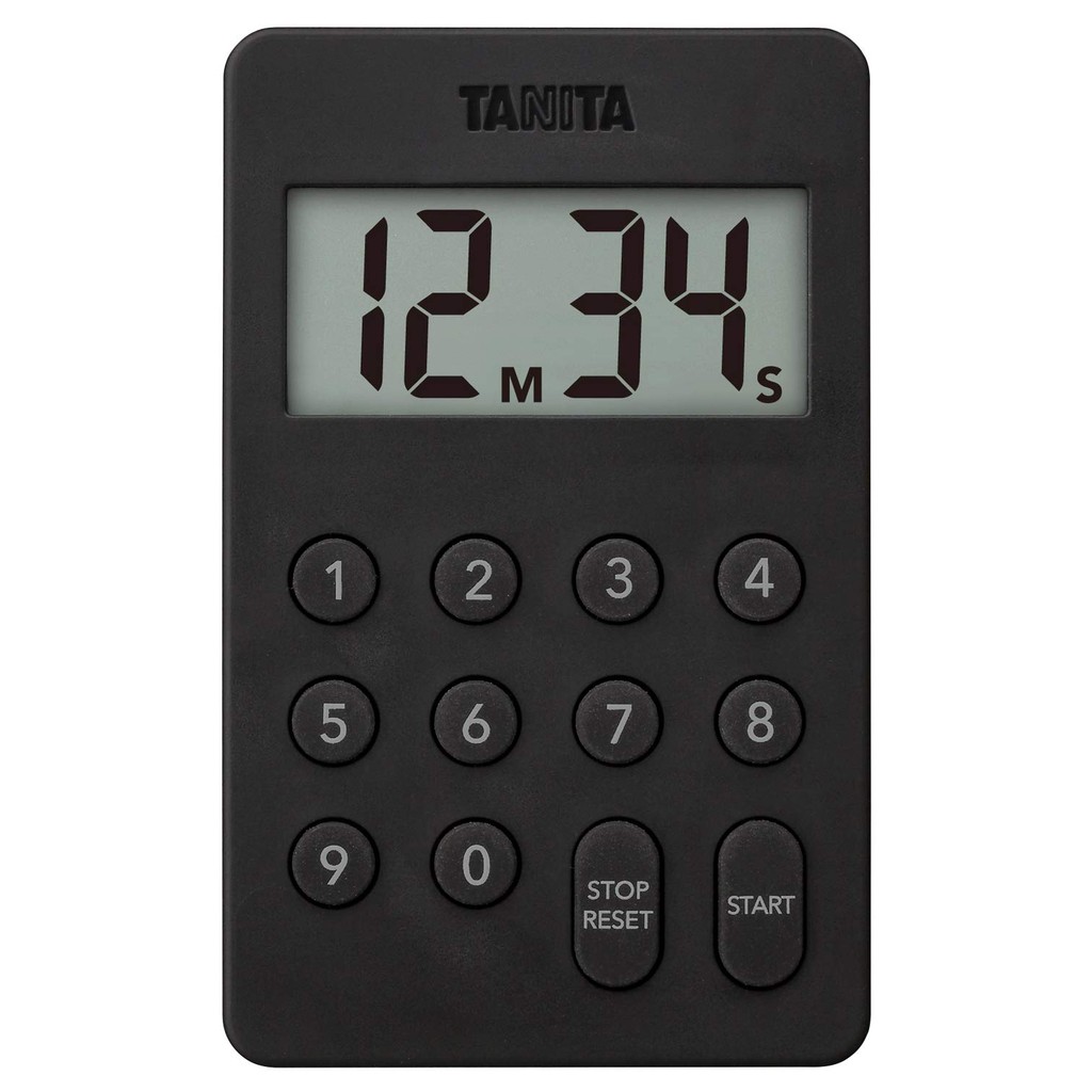 Tanita Kitchen Study Learning Timer with Magnet Digital Timer 100 ...