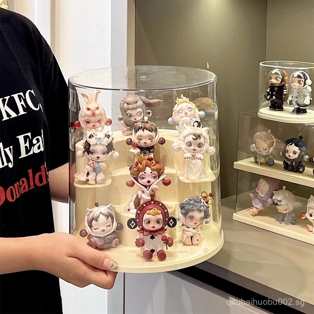 Transparent Acrylic Display Stand Blind Box Storage Xiaoye Pop Mart ...