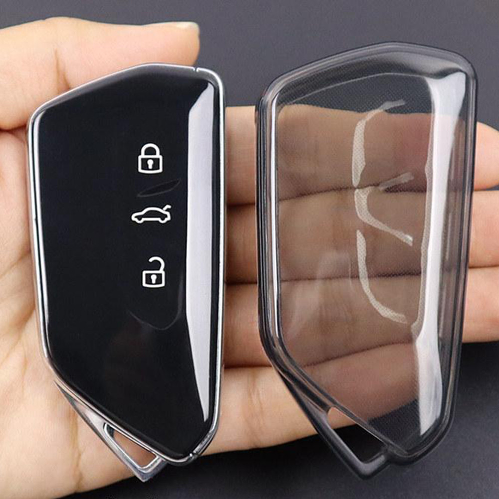 Soft TPU Key Case for VW Golf 8 ID4 Cupra Formentor Tarraco Mk7 Gti Mk8 ...