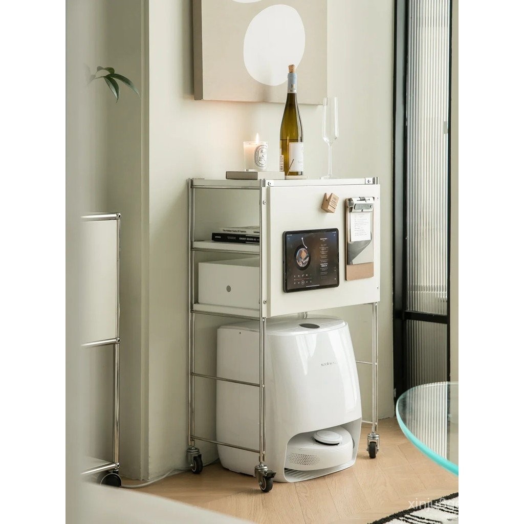 Japanese-Style Sweeping Robot Storage Rack Cloud Whale Mate Stone ...