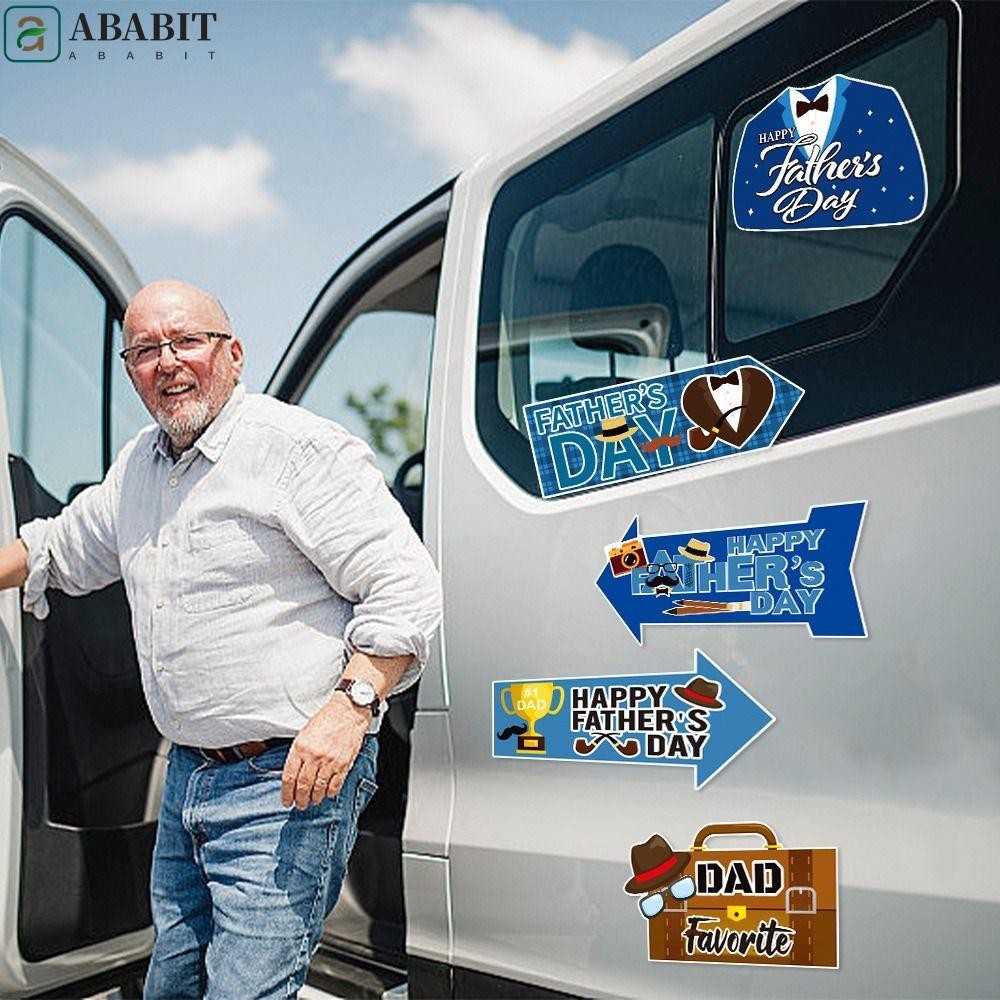 ABABIT Pointing Signs, Paper Festival Father's Day Road Signs, Photo ...