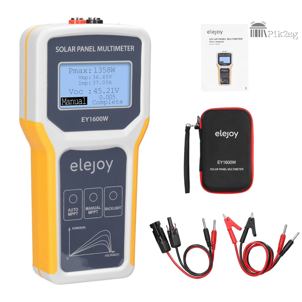 Panel Mppt Tester Test Meter Lcd Solar Panel Mppt Circuit Test Device ...