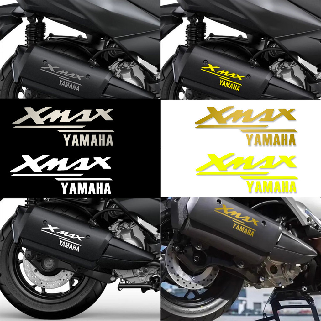 XMAX Logo Emblem Motorcycle Scooter MotorBike Stickers Helmet Body ...