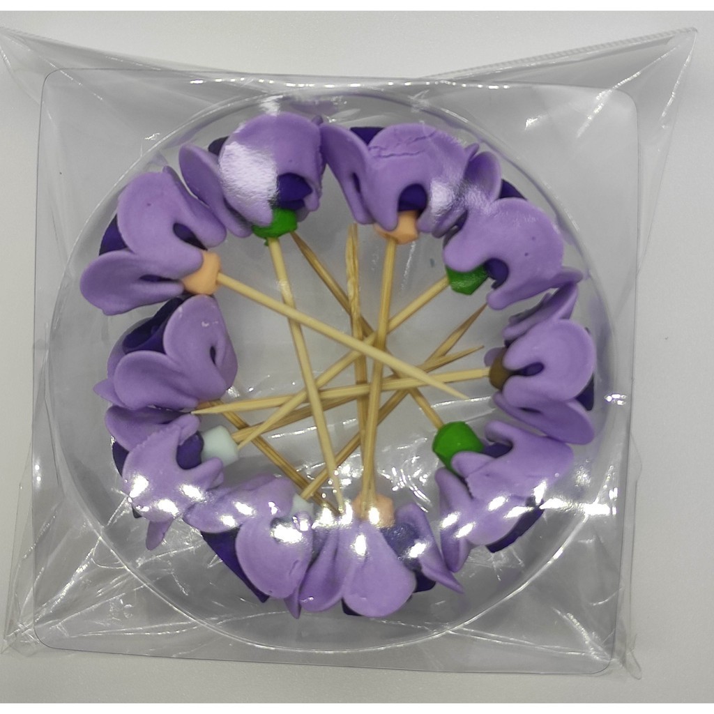 Rose Small Variegated 031821 ROYAL ICING Edible Cupcake Cake Topper ...