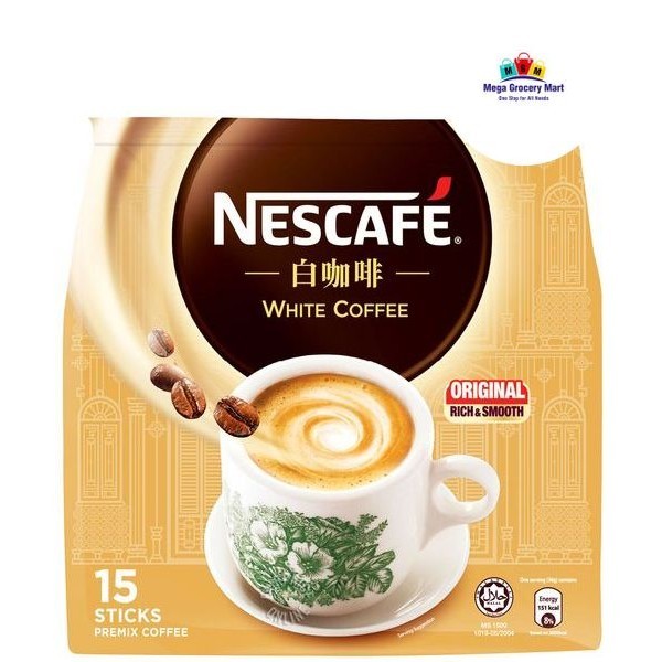 Nescafe Instant White Coffee Original | Shopee Singapore