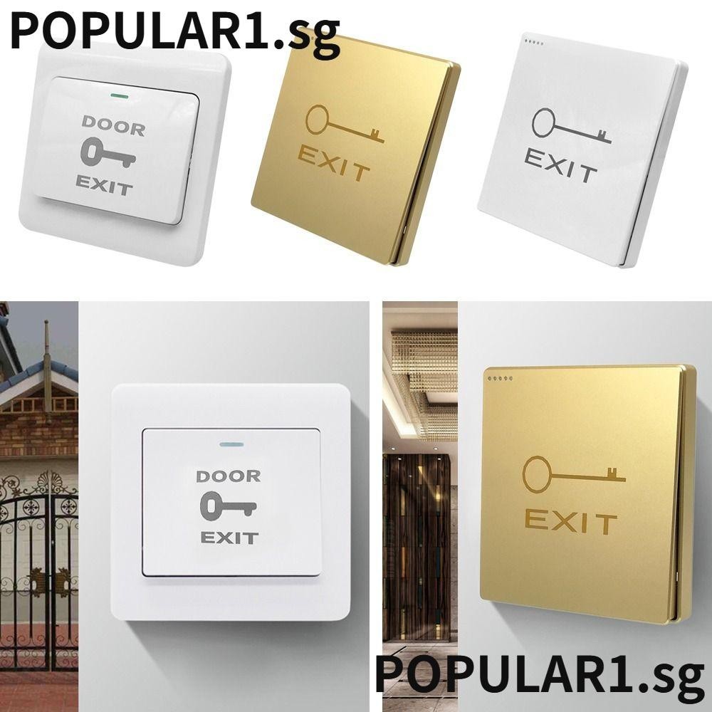 POPULAR Door Exit Button Switch Square Door Access Control System ...