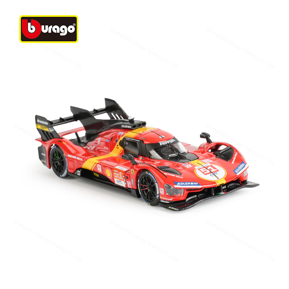 Bburago 1:43 Ferrari 499P Static Die Cast Vehicles Collectible Model ...