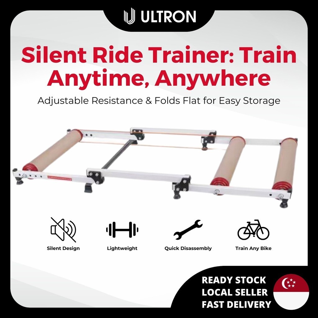 SG🚚 | Bicycle Mountain Bike Riding Platform Intelligent Roller Training ...