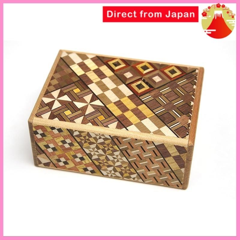 Hakone Yosegi Zaiku Secret Box 4-Step Japanese Puzzle Box | Shopee ...