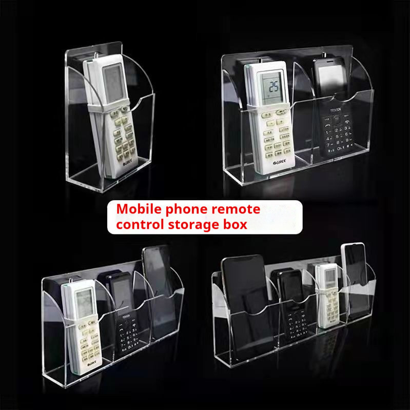 2025 hot sale TV Air Conditioner Remote Control Storage Box Acrylic ...