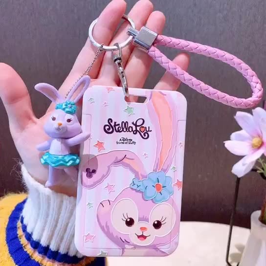 Ferrule Cartoon Cute Star Delu Card Cover Subway Certificate Bank Card ...