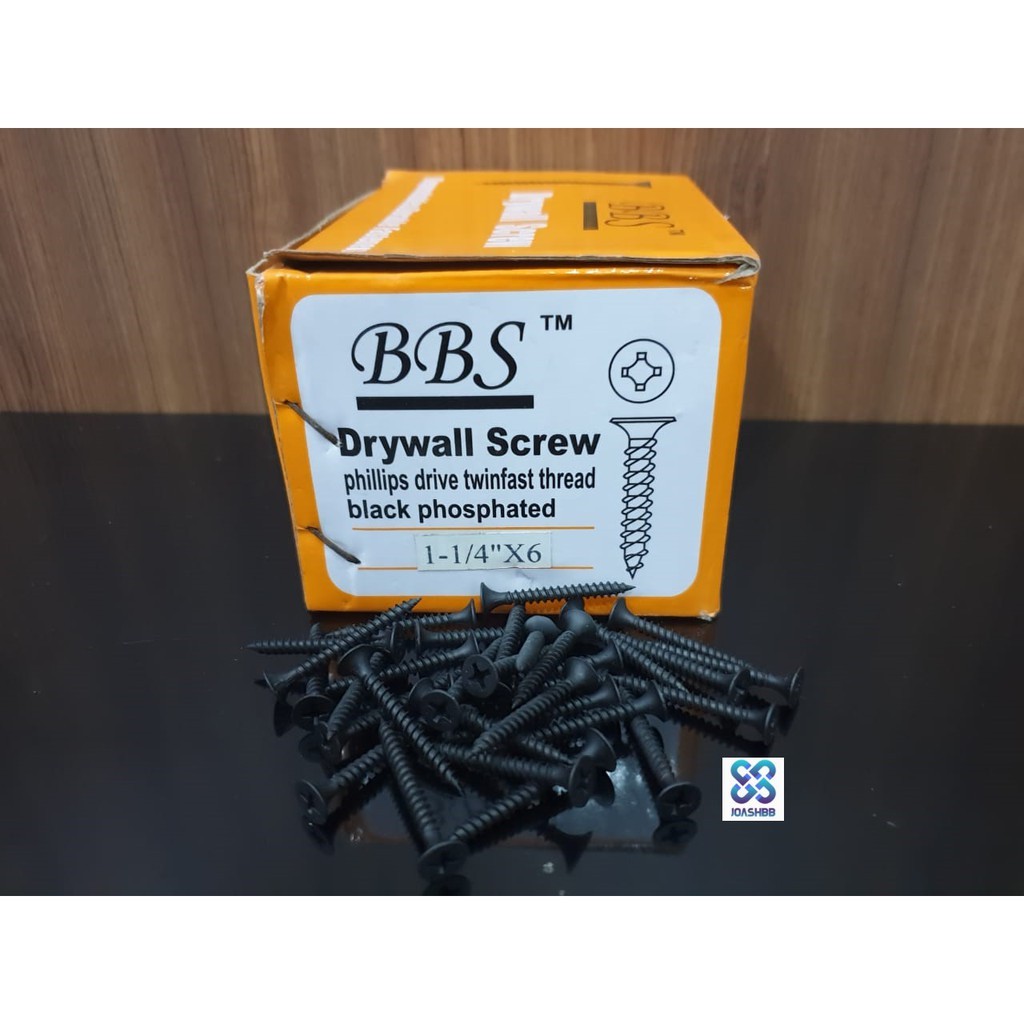 KAYU Steel Gypsum Screws / Wood Screw Bolts Drywall Screw 900gr 1 box ...