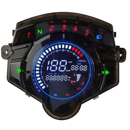 Lcd Digital Speedometer for Yamaha LC135 V2 V3 V4 V5 V6 4S / 5S | Shopee Singapore