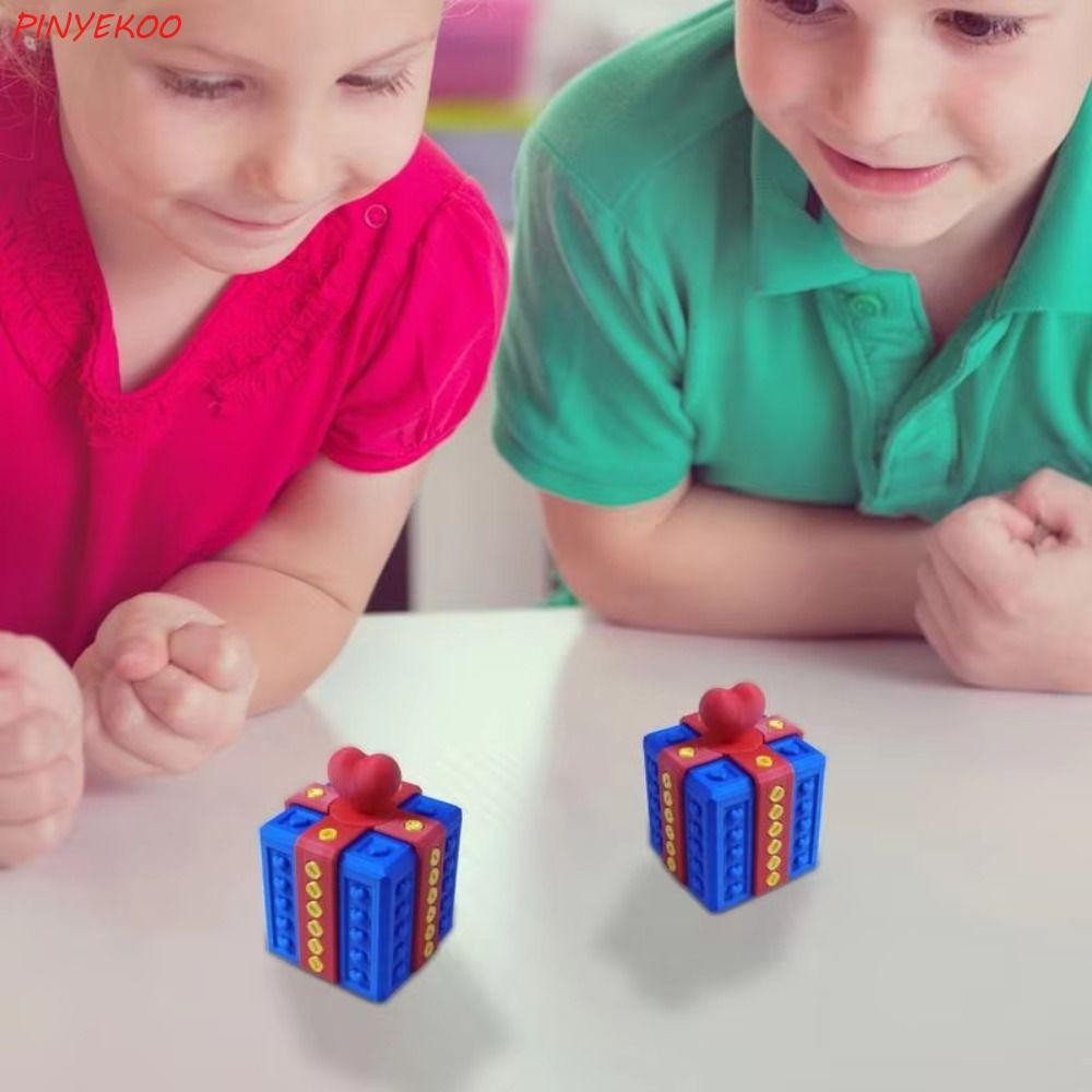 PINYEKOO Prank Screw Gift Box, Unlocked Love Square 3D Printed Gift Box ...