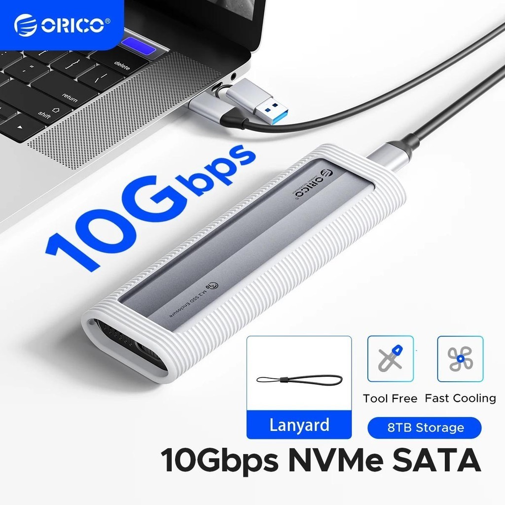 ORICO M.2 NVME SSD Enclosure Support 8TB SSD | Shopee Singapore