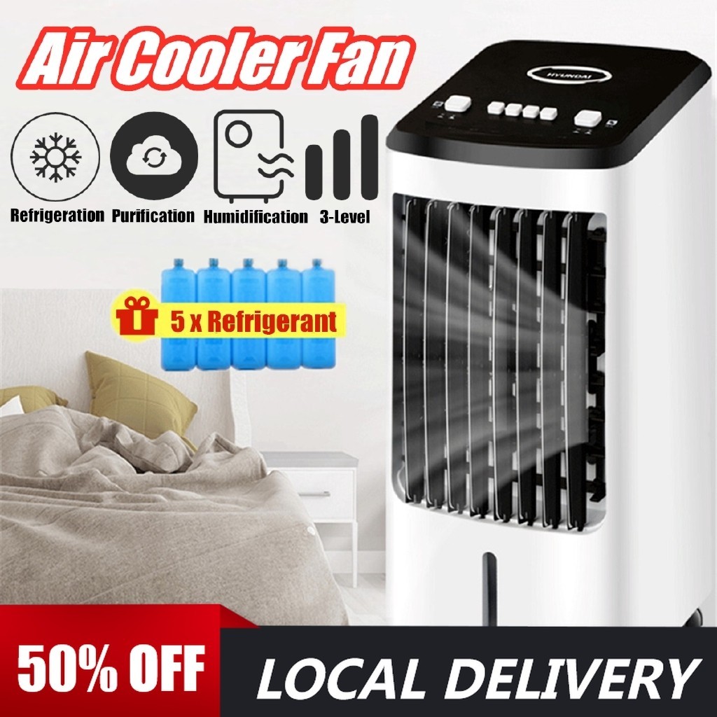 220V Portable Air Conditioner Conditioning Fan Humidifier Cooler ...