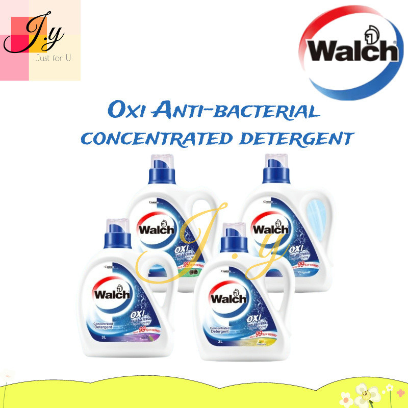 (LIVE) Walch OXI Clean Anti-Bacterial Concentrated Detergent (3L ...